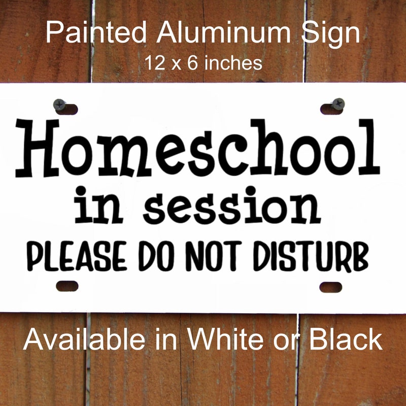 Homeschool Do Not Disturb Sign - Etsy