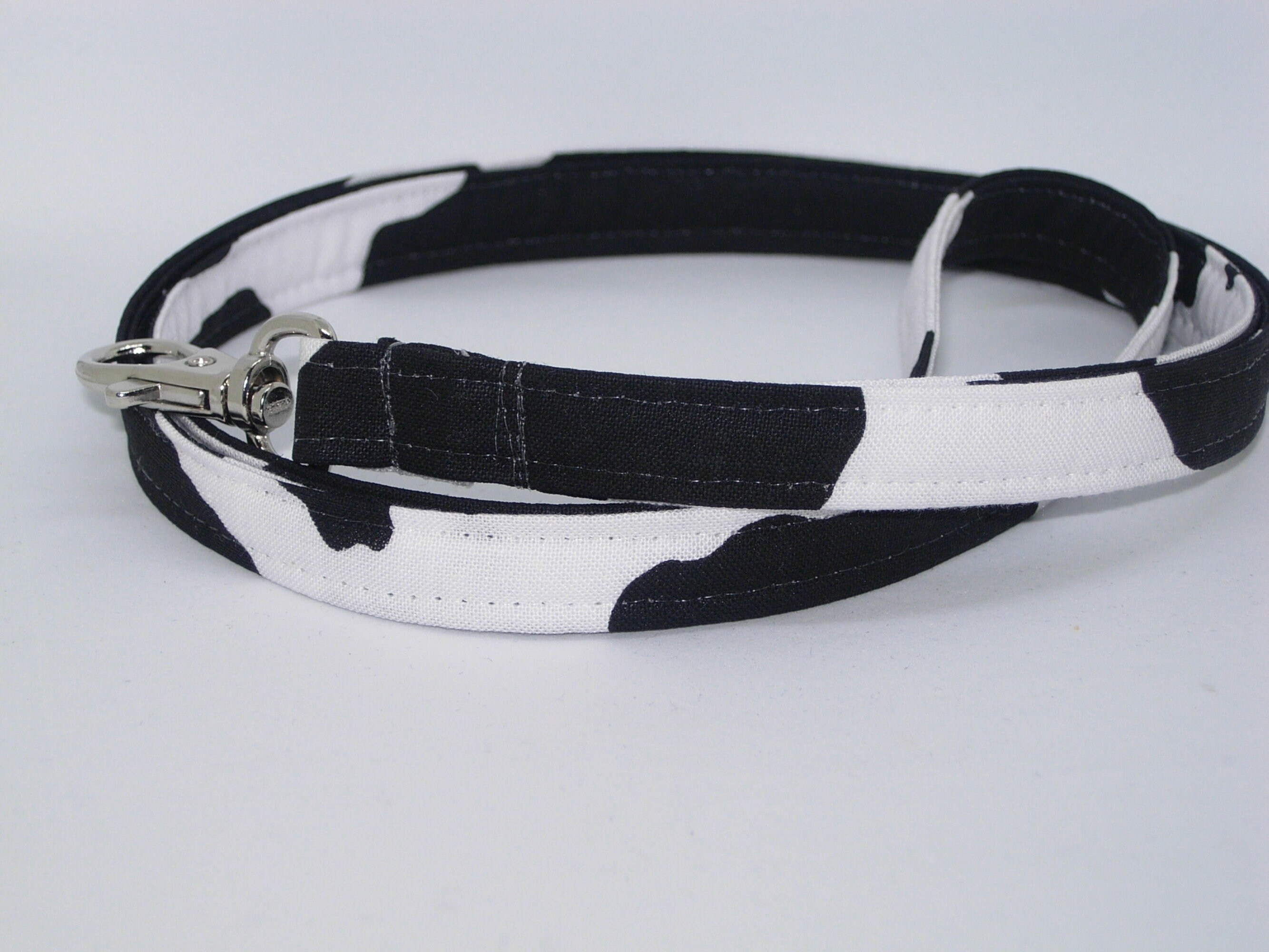 Cow Print Lanyard Black Cow Spot on White Cow Appreciation - Etsy