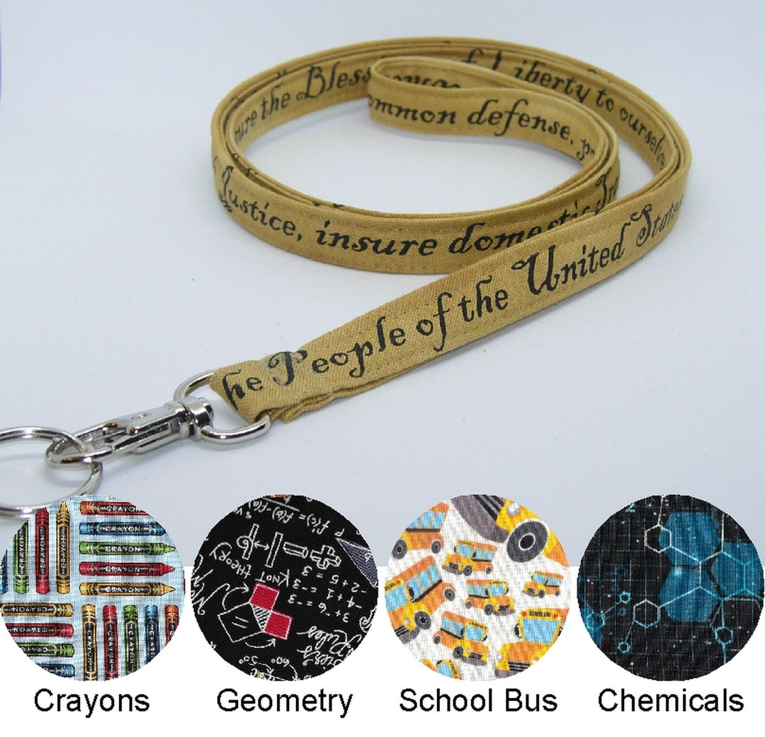 School Lanyard, Teacher Lanyard, Preamble, American History, Alphabet ...