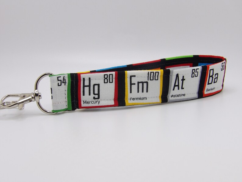Periodic Table Key Fob Science Teacher Key Chain Chemistry - Etsy