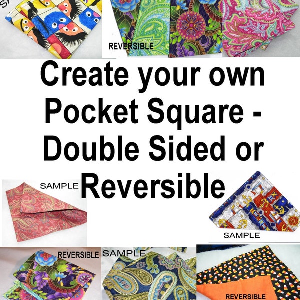 Pocket Square Hanky - Etsy