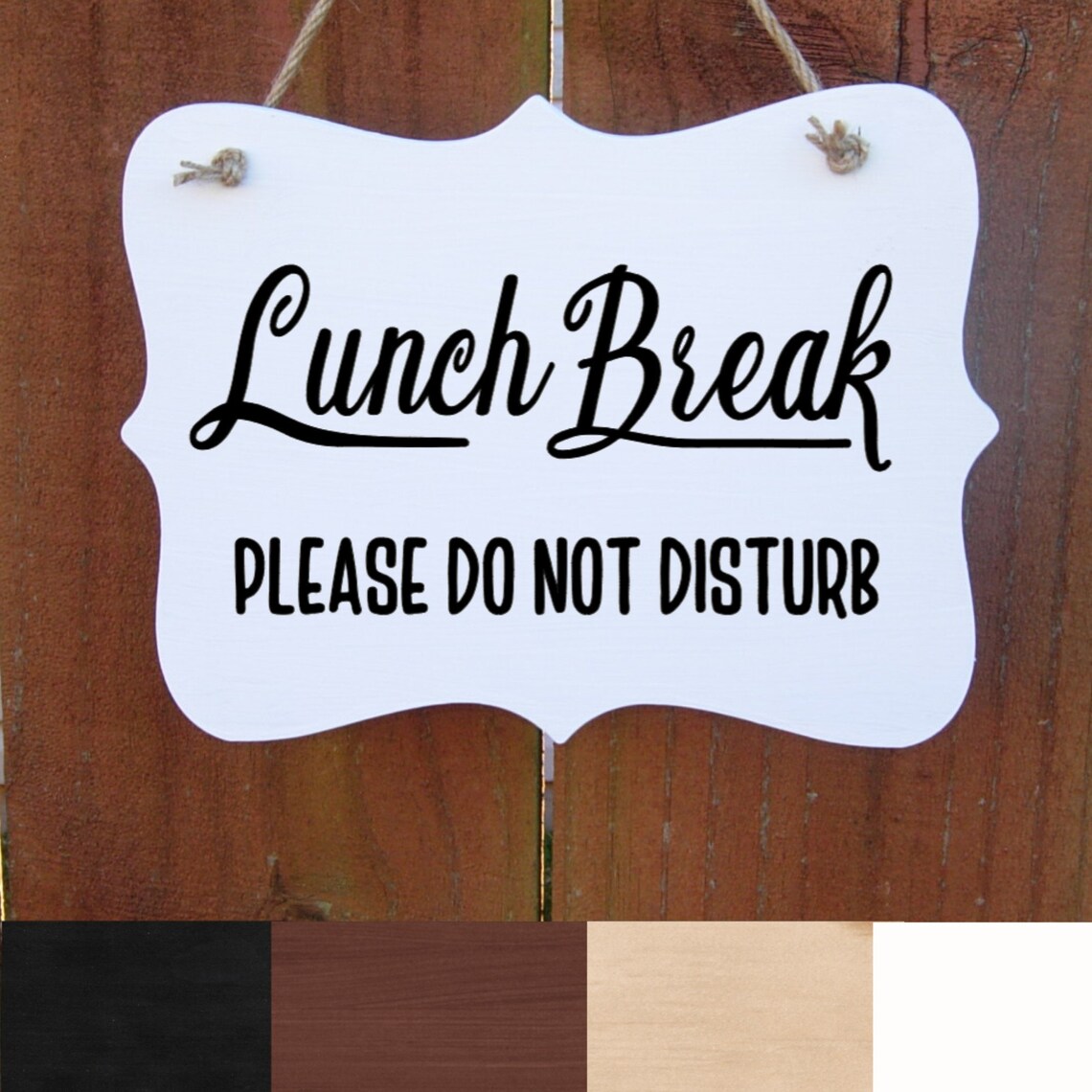 Lunch Break Sign Do Not Disturb Wood Sign Office Sign - Etsy UK