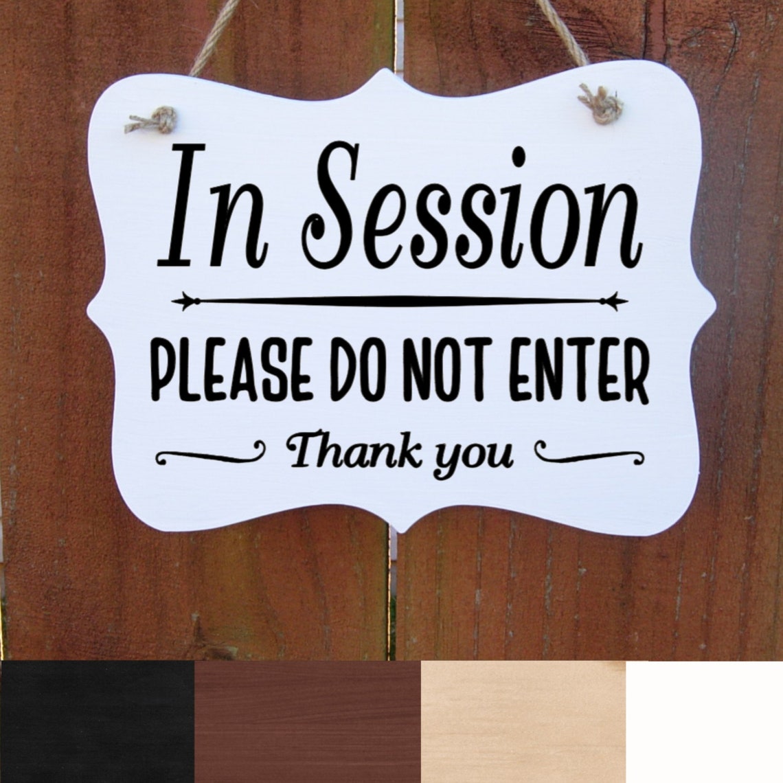 In Session Sign Do Not Enter Sign Wood Sign Office Sign - Etsy