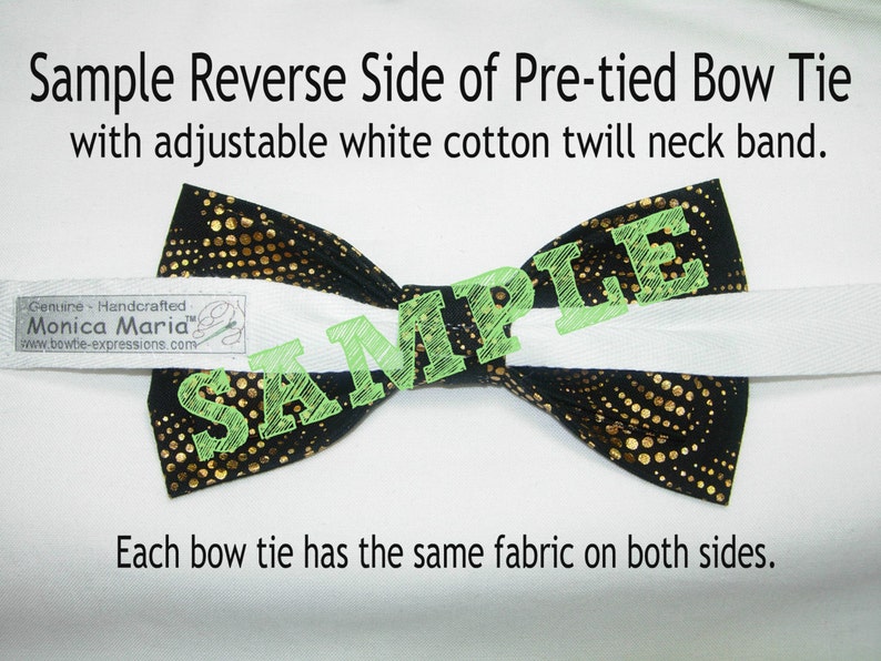 Crazy Bow Tie, Pre-tied Bow Tie, Crazy Z Doodles on Turquoise Blue, Bow ...