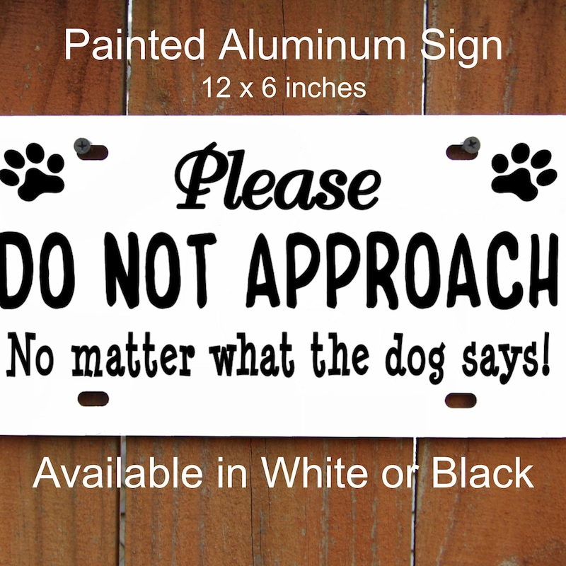 Painted Dog Sign - Etsy