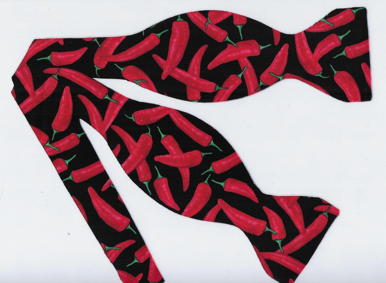 Red Chili Pepper Bow Tie | Self-tie or Pre-tied Cotton, Men, Boys, Pre ...