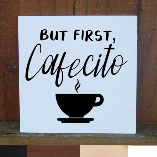 Cafecito Sign - Etsy