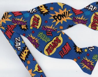 Comic Book Tie - Etsy
