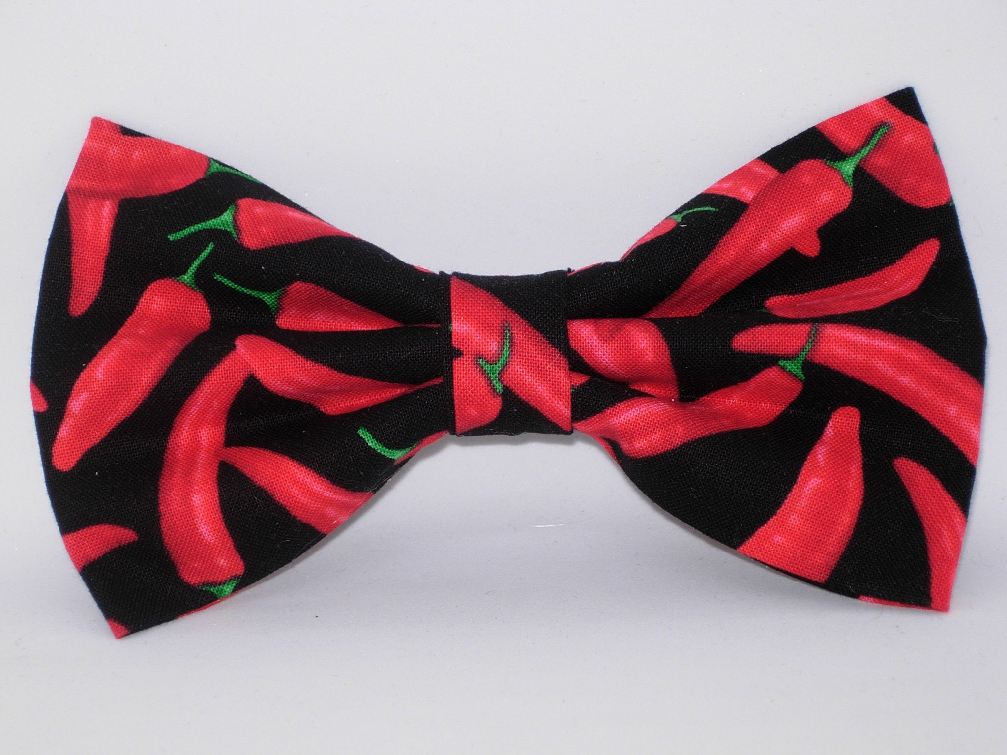 Red Chili Pepper Bow Tie | Self-tie or Pre-tied Cotton, Men, Boys, Pre ...