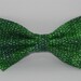 Snake Skin Bow Tie, Small Snake Scales, Emerald Green, Pre-tied Bow Tie ...
