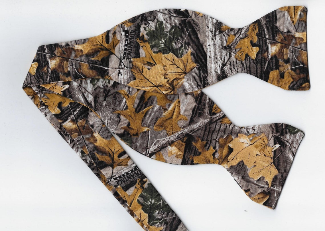 Realtree Camo Bow Tie Advantage Timber® Camo Self-tie or - Etsy