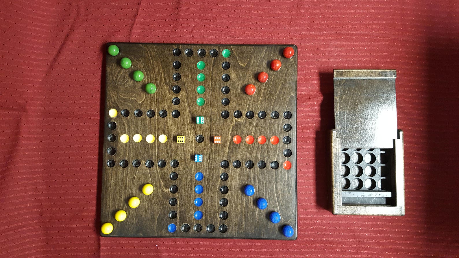 Aggravation Board Game Handmade Board Games Heirloom Wahoo - Etsy