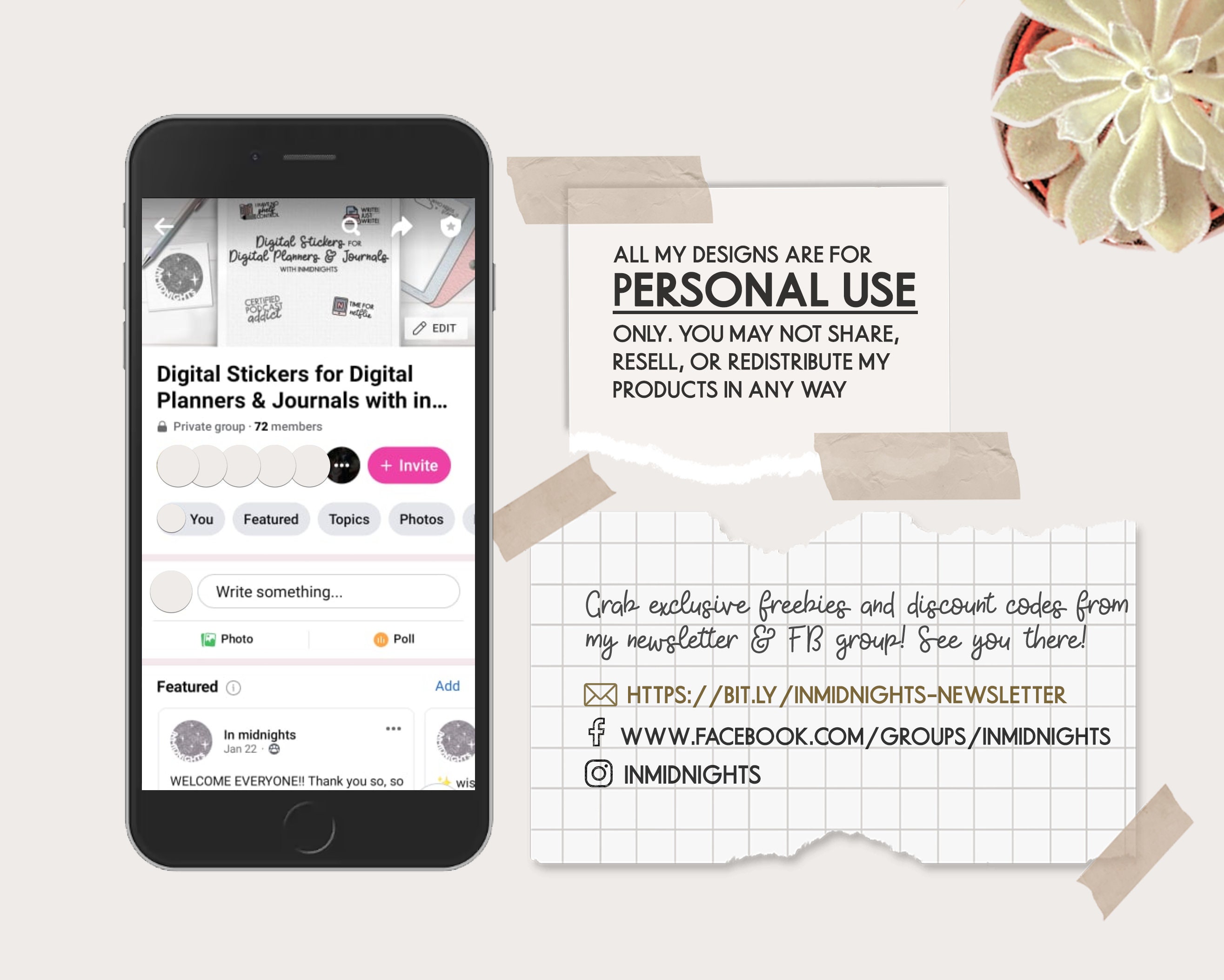 Planner Addict Digital Stickers Sticker Addict Printable Minimalist ...