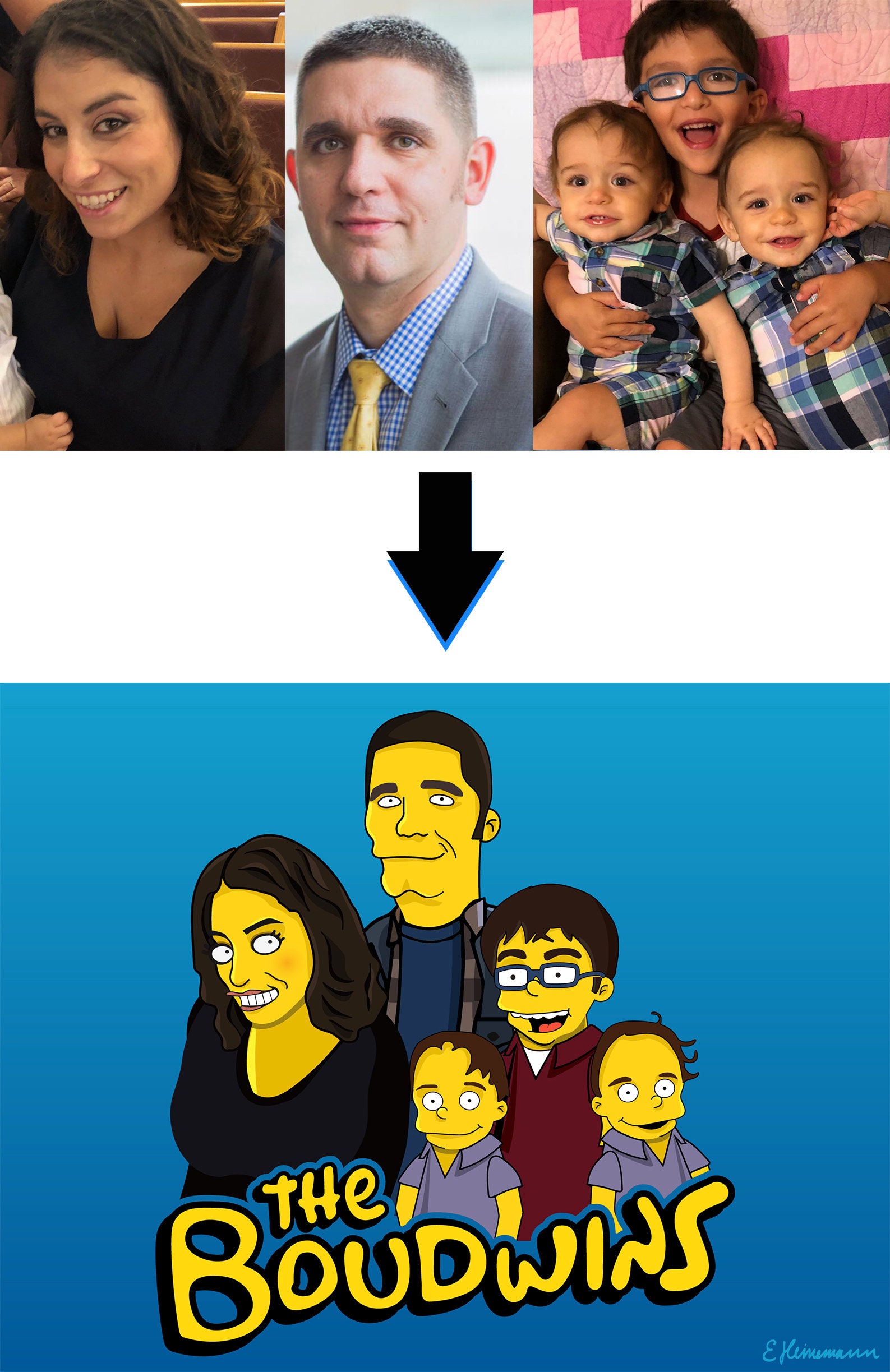 Personalized Cartoon Digital Drawing - Etsy