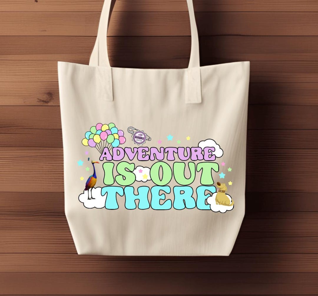 Adventure is Out There Disney up Canvas Tote Bag - Etsy