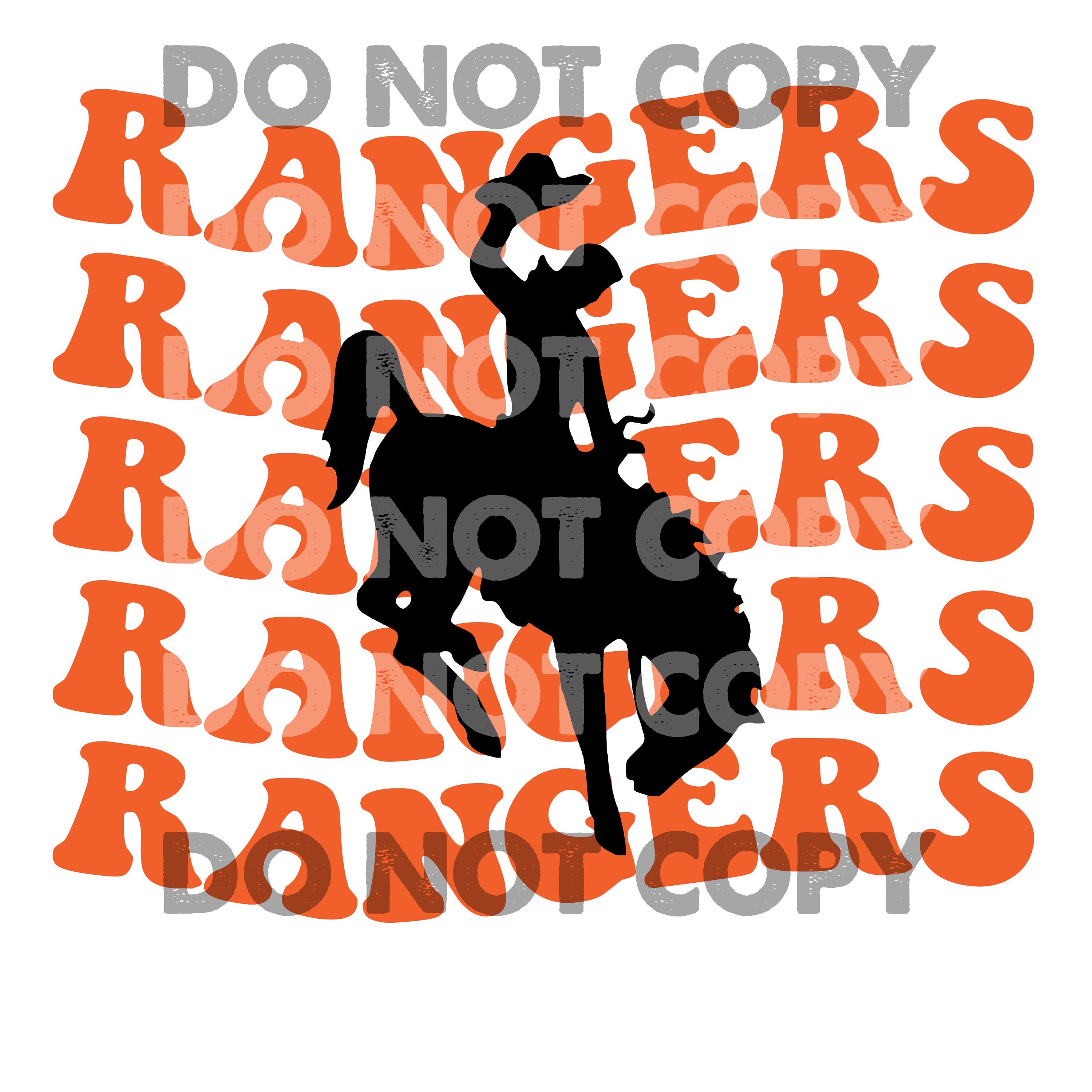 Retro Wavy Roland Rangers SVG & PNG - Etsy