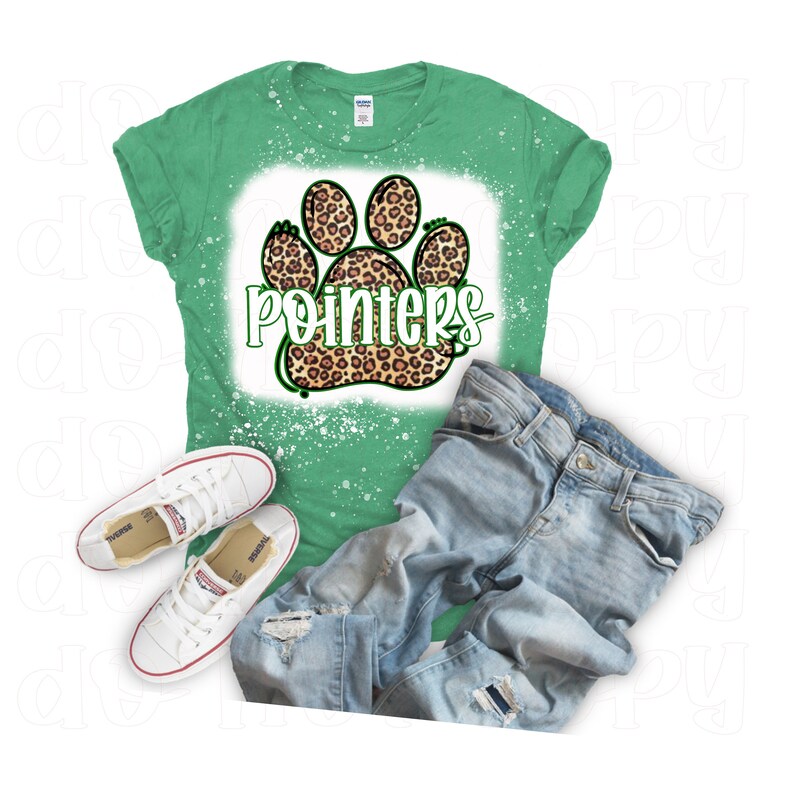 Van Buren Pointers Pawprint Png Bundle - Etsy