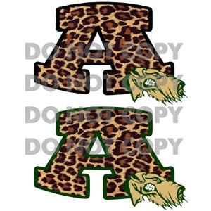 Leopard Alma Airedales Rockin A PNG Image - Etsy