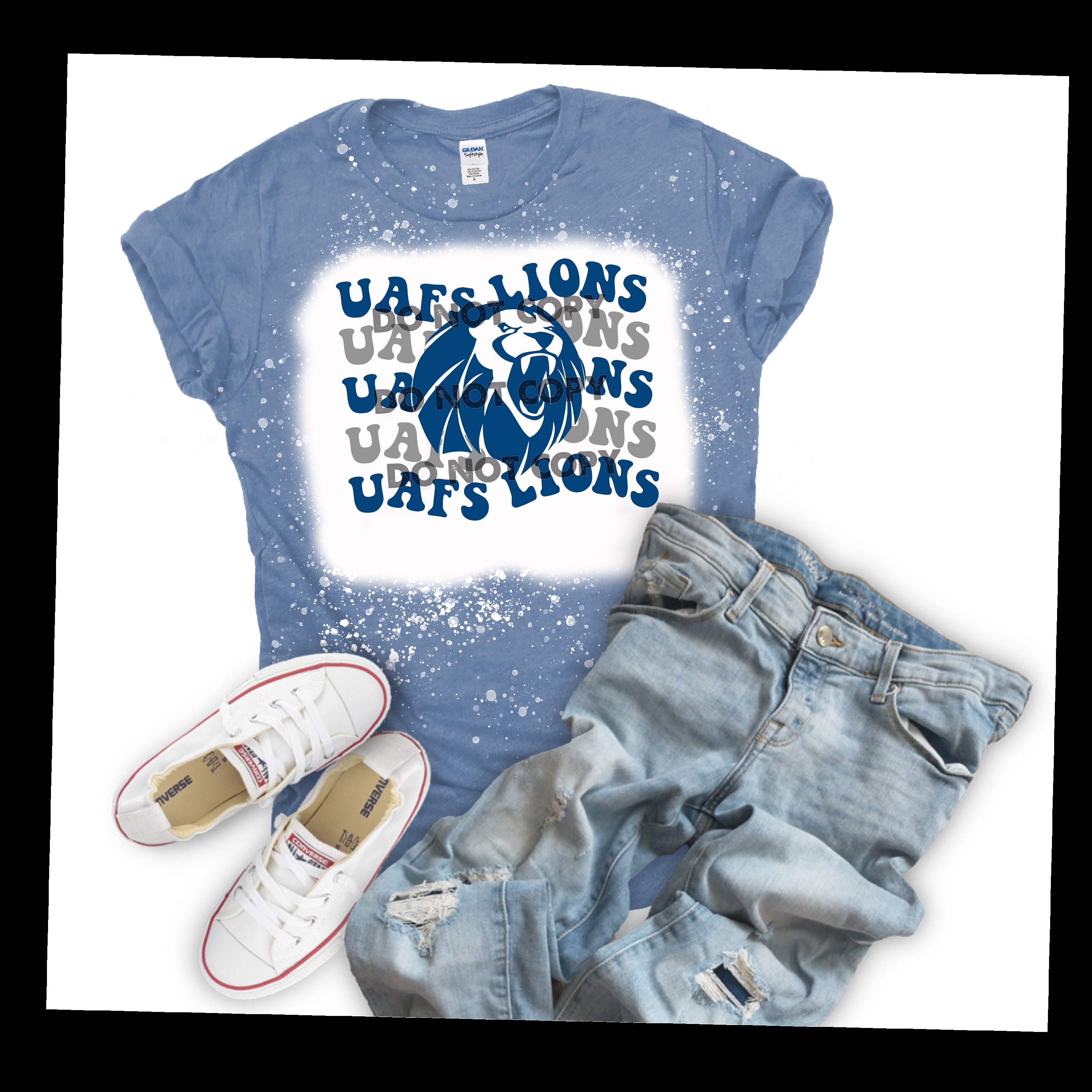 UAFS Lions Retro Wavy PNG & SVG Download - Etsy