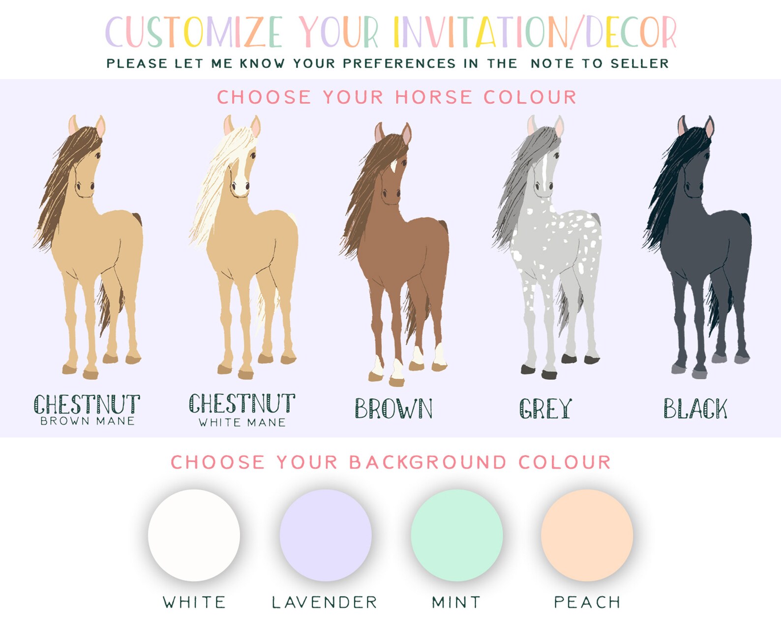 Pony Party Printables Pony Party Decorations Horse Party - Etsy