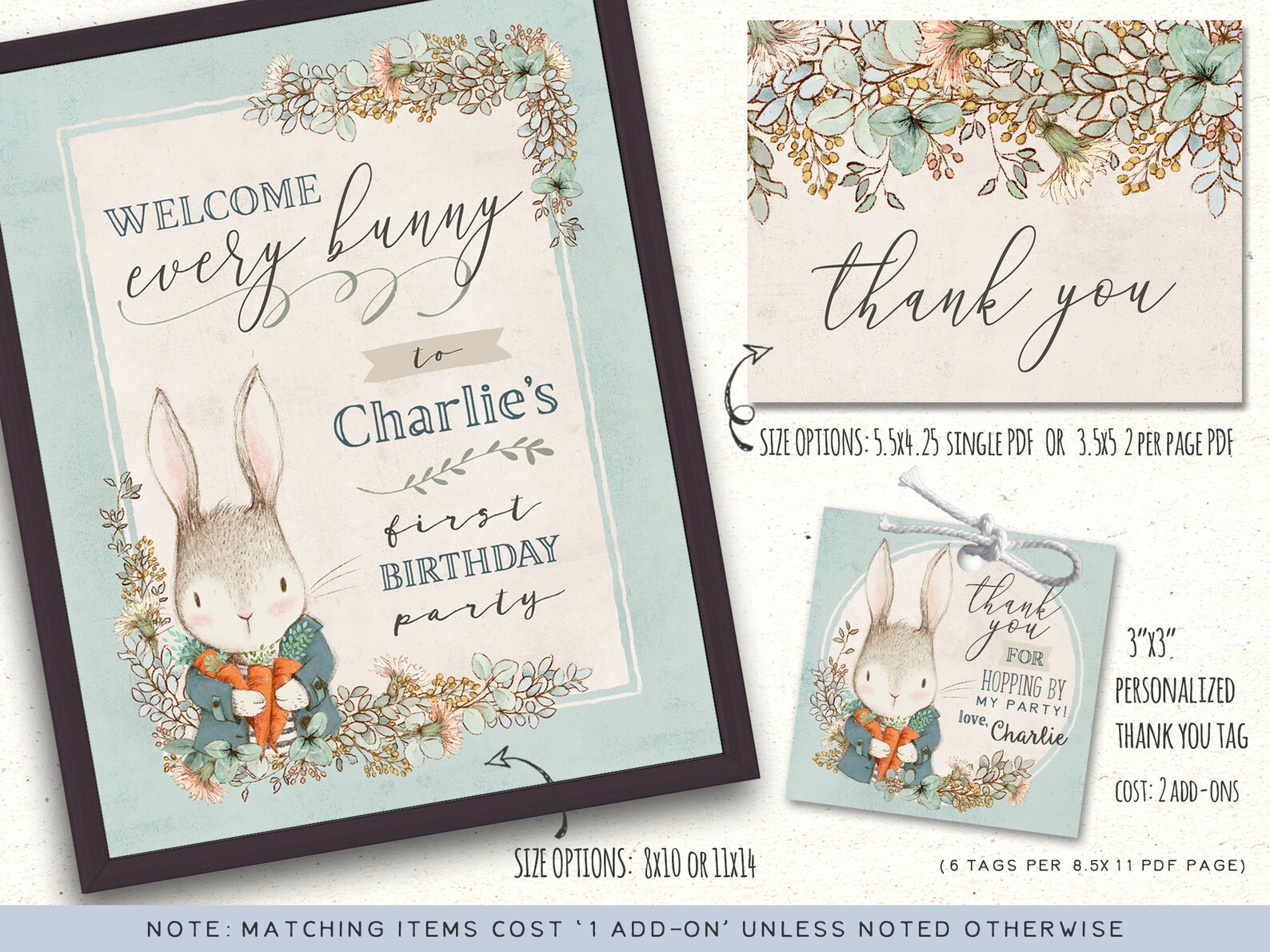 Bunny Invitation Peter Rabbit Invitation Bunny Party | Etsy