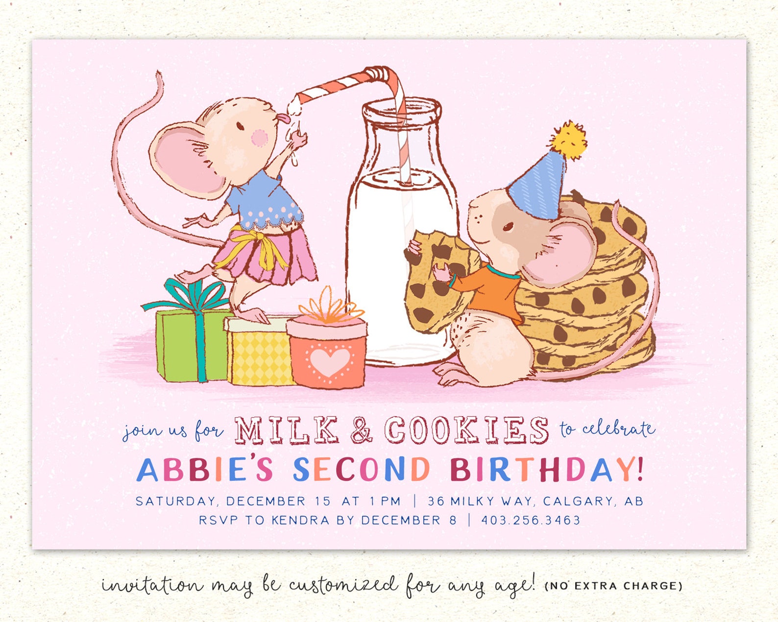 Milk and Cookies Invitation Cookies and Milk Party - Etsy Canada
