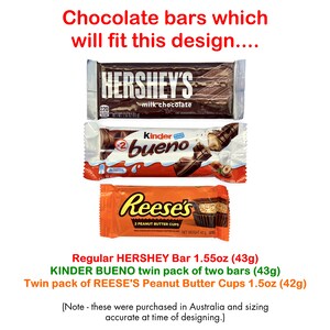 Bunny Candy Bar Slider in the Hoop Machine Embroidery Design - Etsy