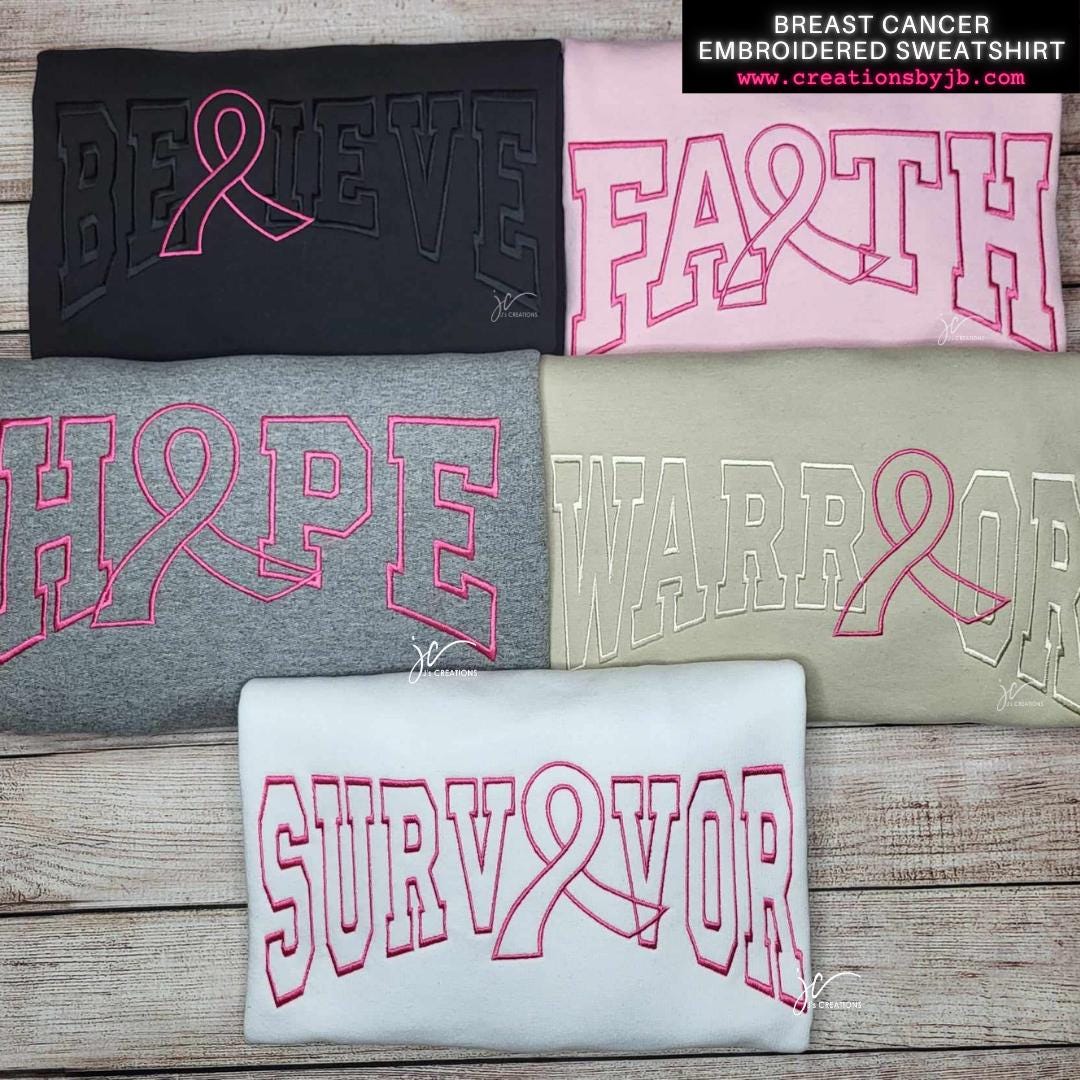 Survivor Embroidery Design, Survivor Applique, Pink Ribbon Applique ...