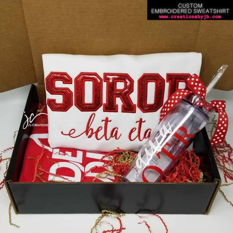Delta Sigma Theta Sweatshirt |delta Paraphernalia |embroidered ...