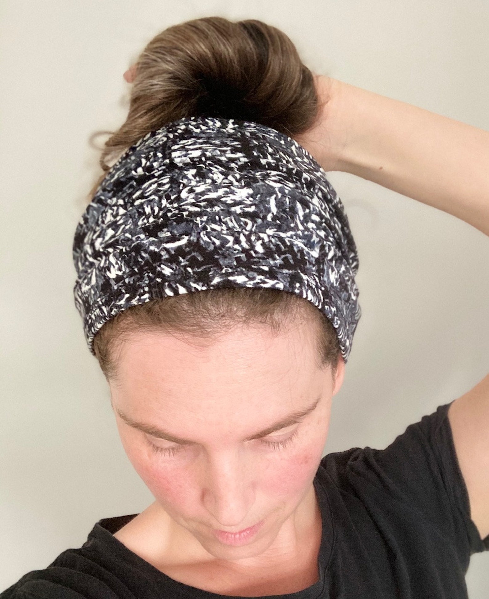 Head Covering for Women Striped Tichel Hair Snood Head - Etsy