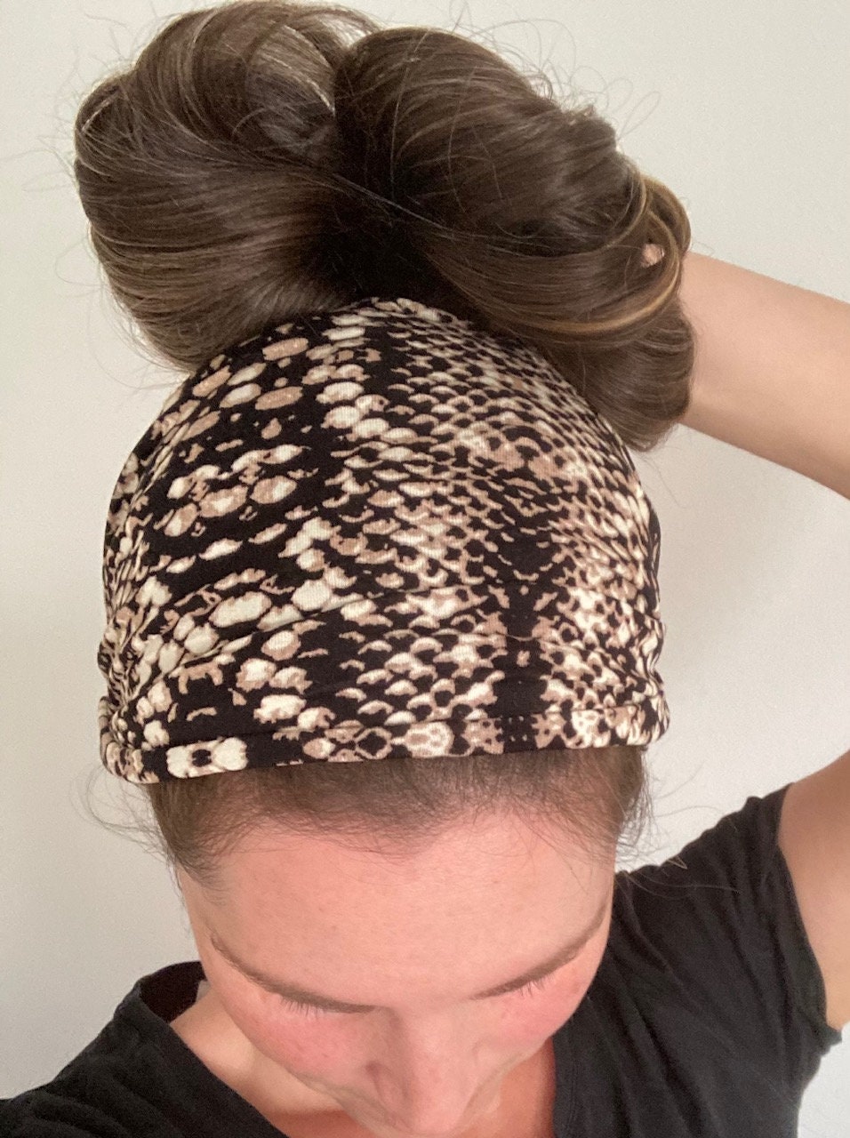 White Wide Head Covering for Religious Women. Christian Headcover Head ...