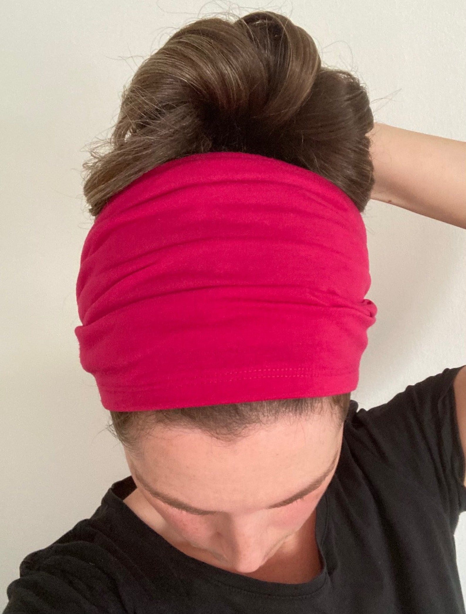 White Wide Head Covering for Religious Women. Christian Headcover Head ...