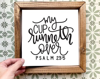 My Cup Runneth Over | Etsy