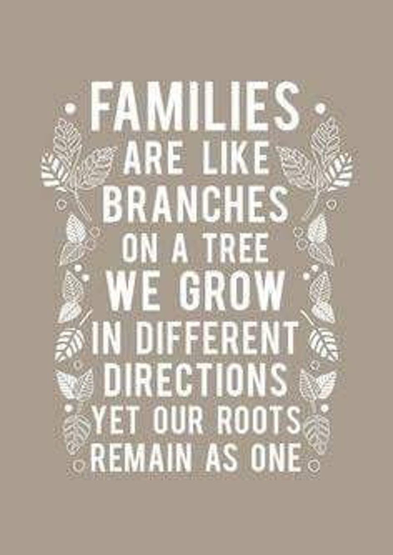 Personalised Family Tree Hand Cut Name Tree Home Sweet Home - Etsy UK