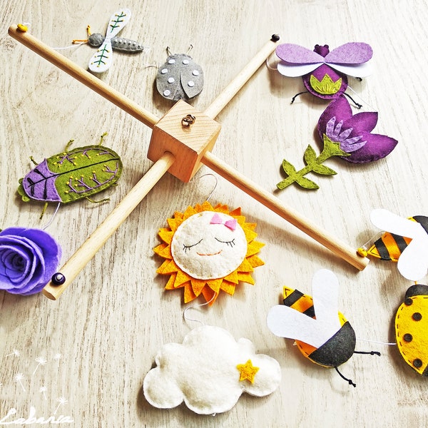 Bee Baby Mobile - Etsy