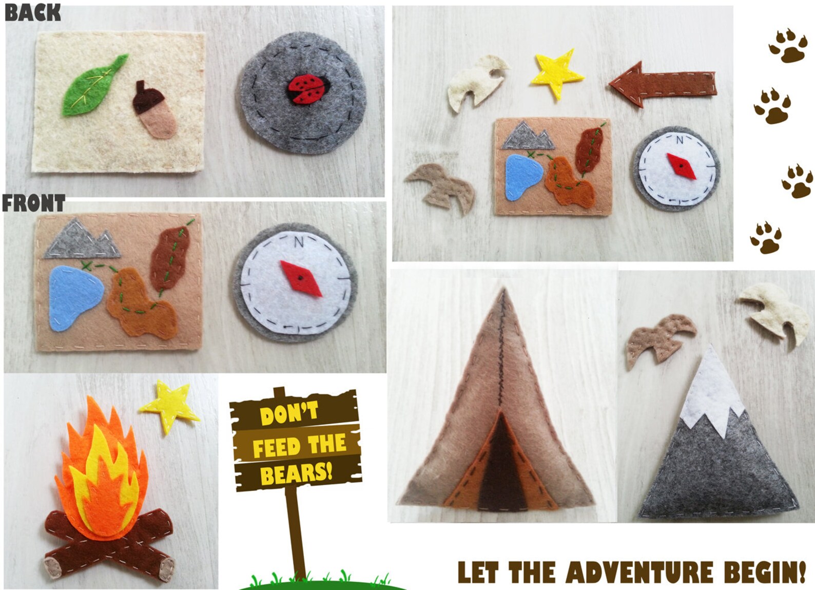 Camping Baby Mobile Adventure Baby Mobile Campfire Mobile | Etsy