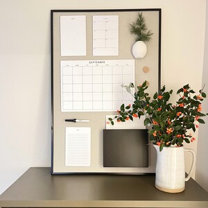 Weekly Schedule and Calendar Center Cute Office for Functional and ...