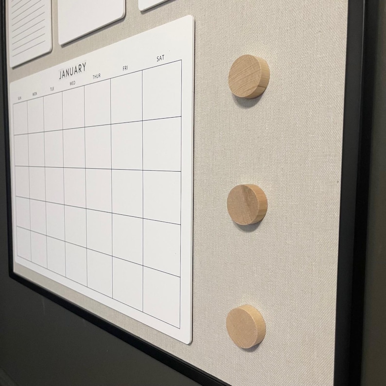 2'x2' Magnetic Board Organizer for Home or Office Organization ...