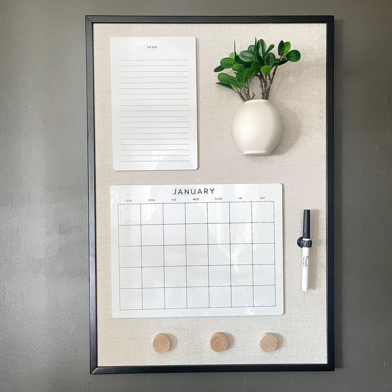 Small Magnetic Pin Board - Etsy