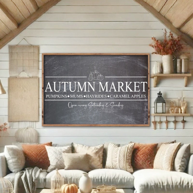 Fall Wooden Sign - Etsy