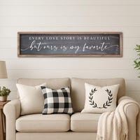 Thank God for Giving Me You Sign, Master Bedroom Sign, Above Bed Wall ...