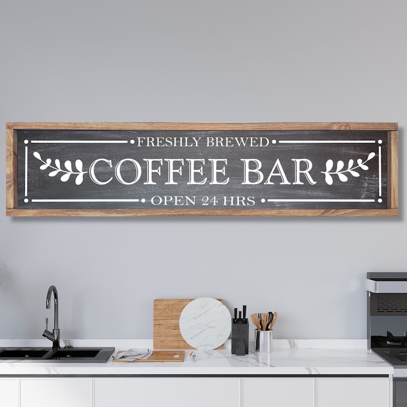 Coffee Bar Signs - Etsy