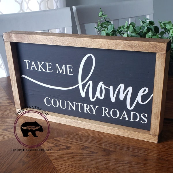 Rustic Country Sign - Etsy