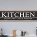 Farmhouse Kitchen Sign Rustic Kitchen Decor Self Serve - Etsy