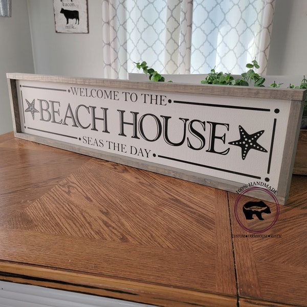 Wood Beach Signs - Etsy