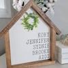 Personalized Family Name Wooden Block Set: Farmhouse Tiered Tray Decor ...