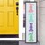 Welcome Skeleton Halloween Porch Leaner Sign, Halloween Front Door ...