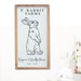 Peter Rabbit Sign, Rabbit Feed Sign, Farmhouse Easter Bunny Decor ...