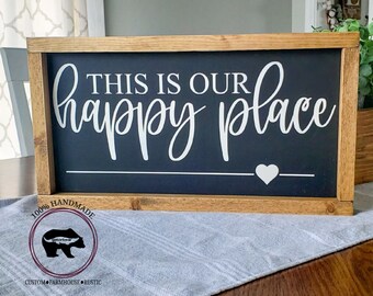 Happy Family Sign | Etsy