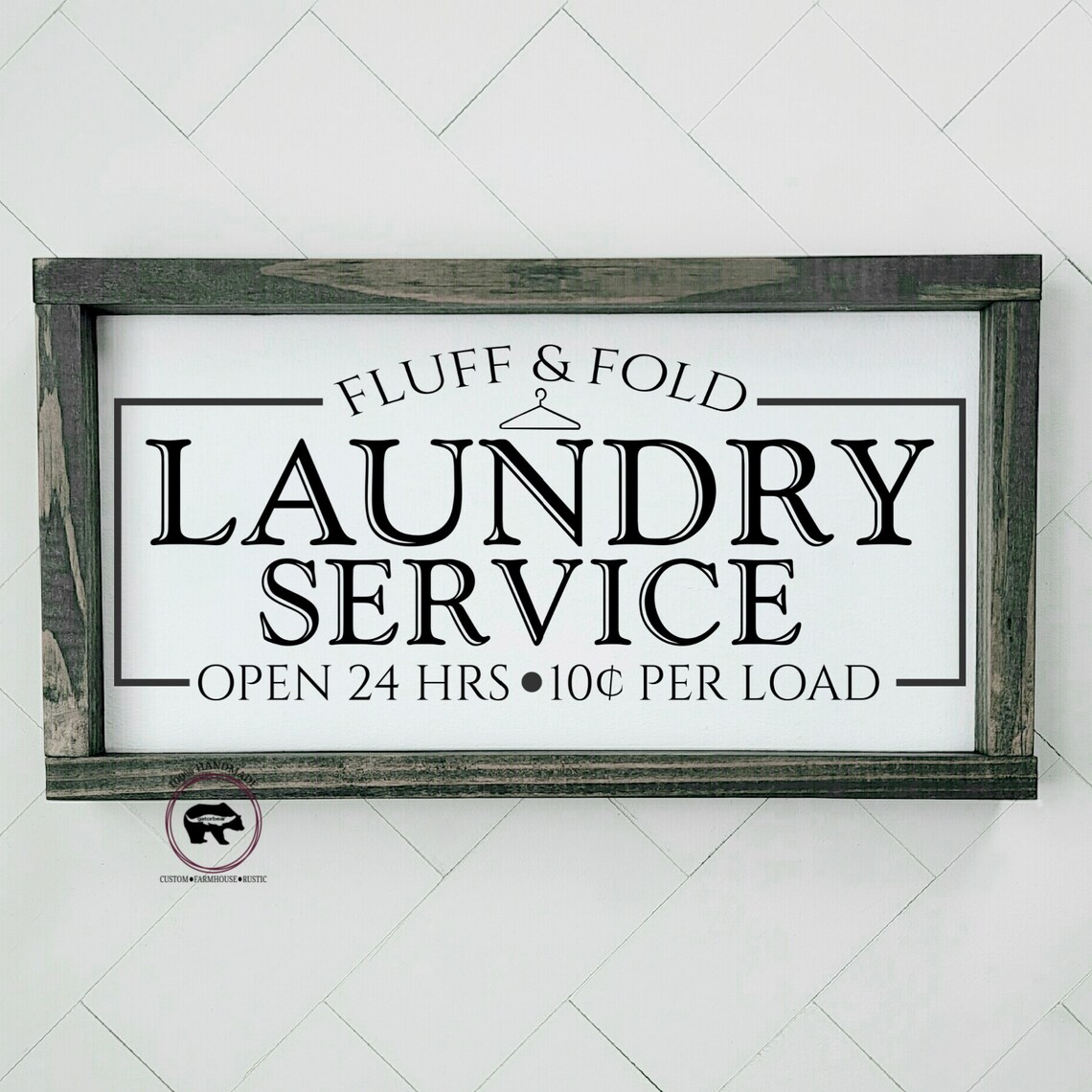 Fluff and Fold Laundry Sign Laundry Room Sign Funny Laundry | Etsy